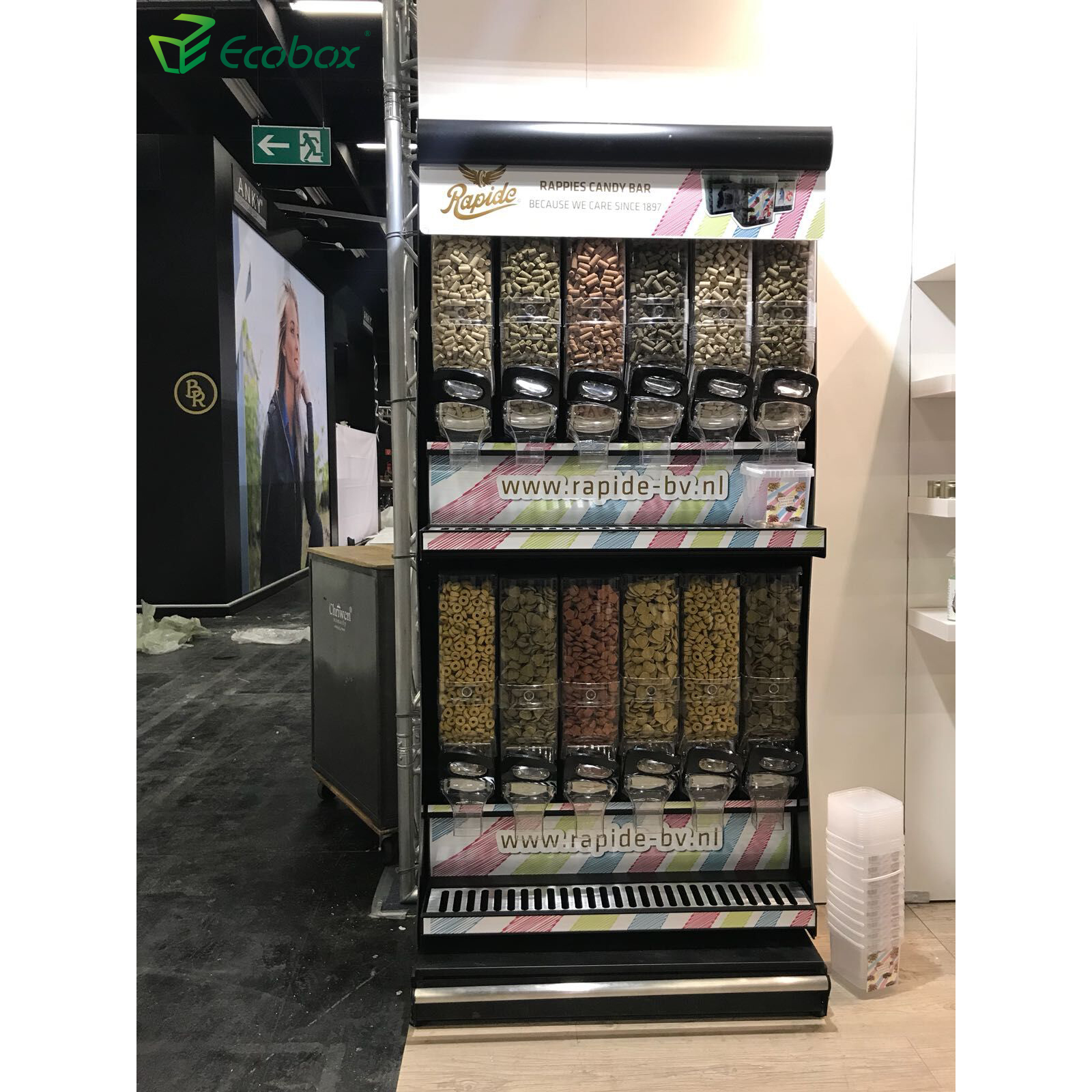 EK-026-10 Bulk food display shelf - Buy supermarket rack Product on Ecobox