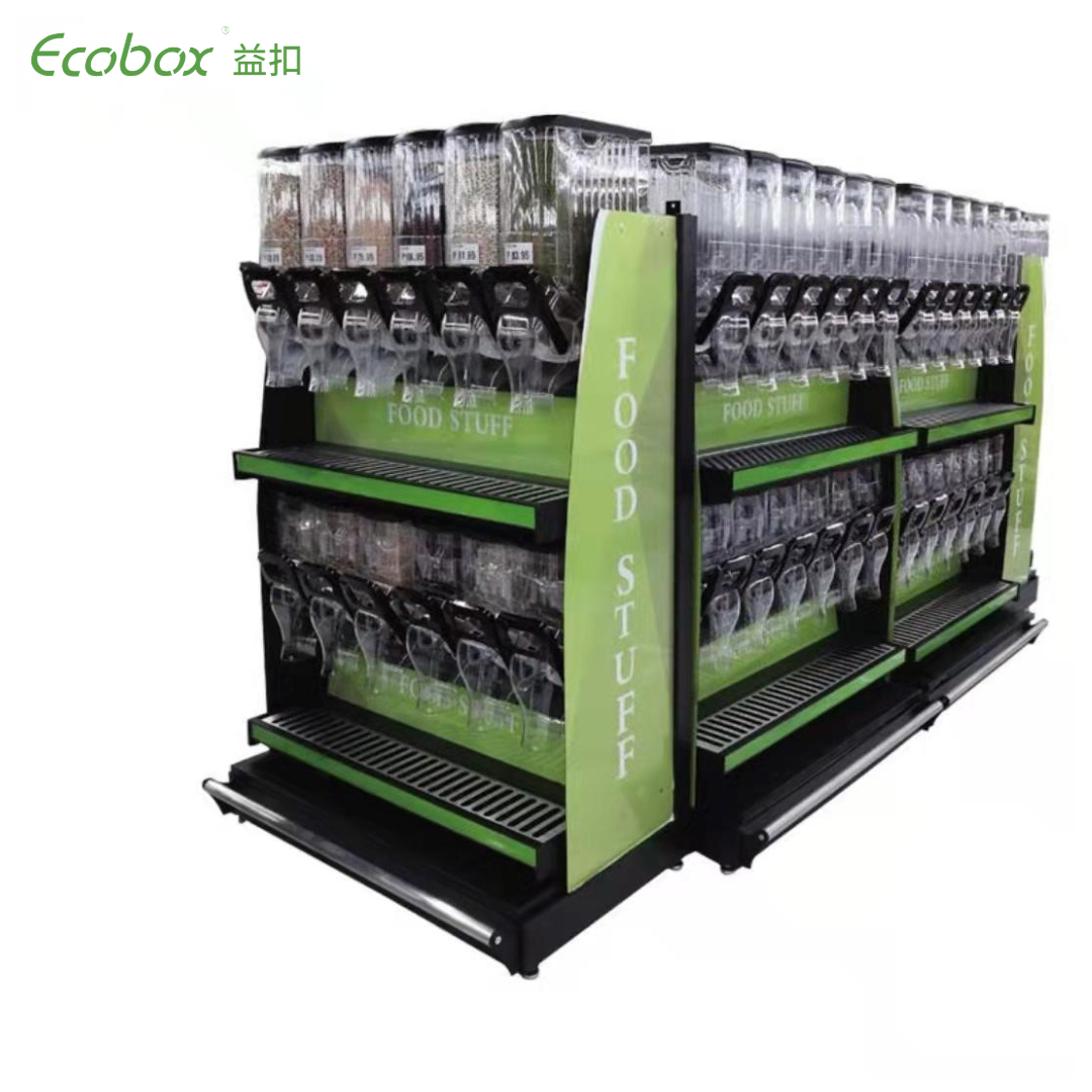 EK-012 Bulk food display shelf - Buy supermarket rack Product on Ecobox
