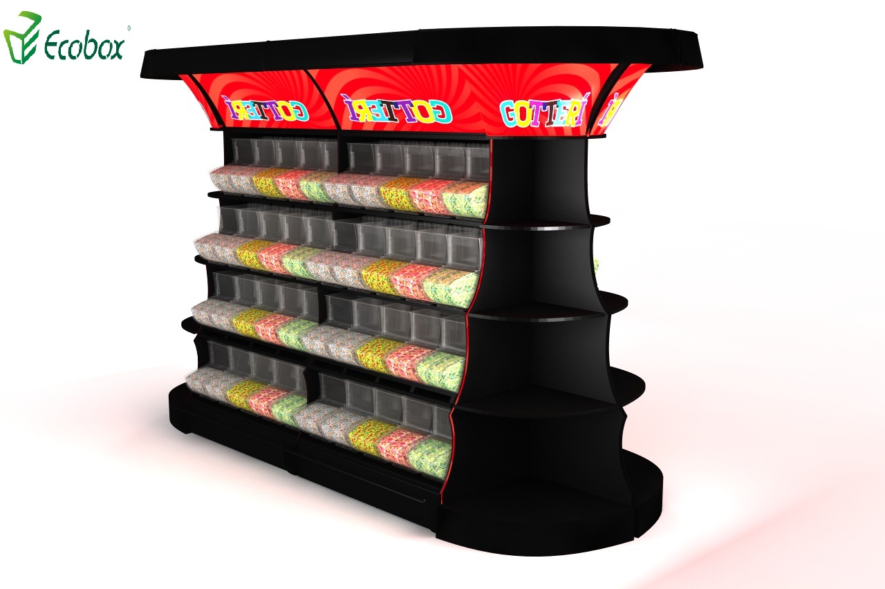 TG-013 Bulk food display shelf - Buy supermarket rack Product on Ecobox